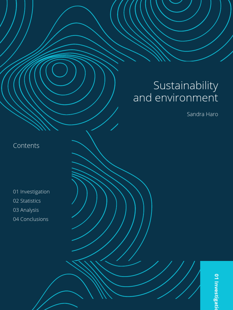 Sustainability and Environment: Sandra Haro | PDF