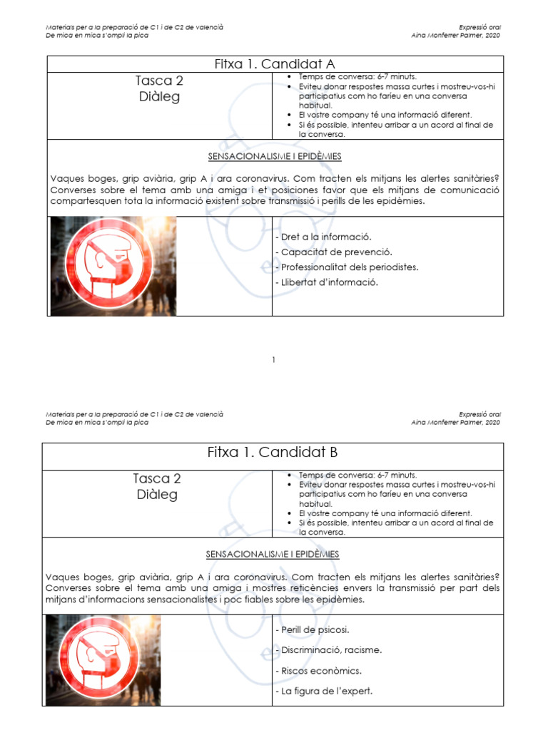 EODi Sensacionalismei Epidèmies | PDF