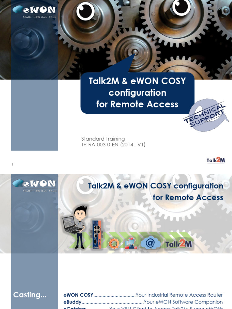 Industrial Remote Access Setup Guide | PDF | Port (Computer Networking ...