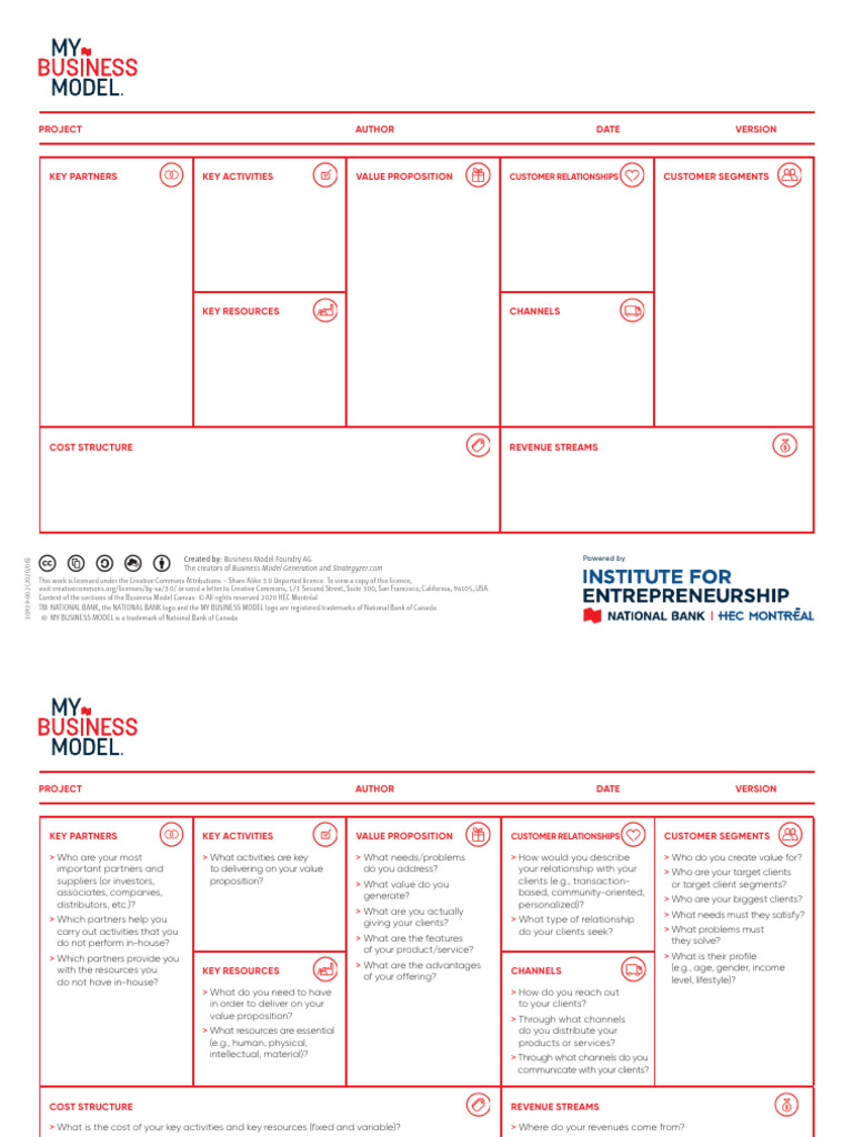 Document My Business Model | PDF | Business | Business Model
