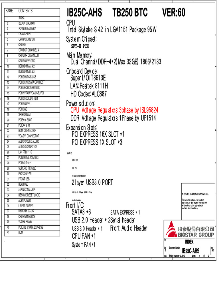 Technical Schematic Index | PDF | Computer Hardware | Physical Layer ...