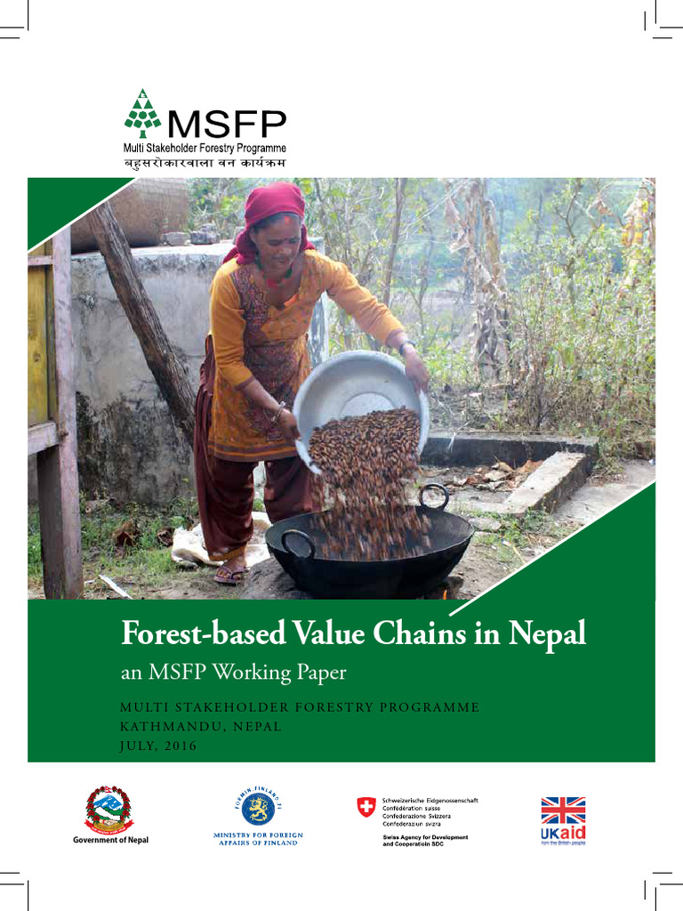 Forest Based Value Chains-En | PDF | Sustainability | Nutrition
