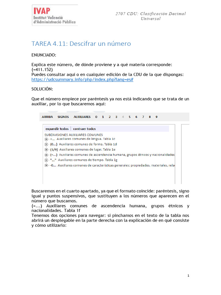 TAREA 4.11 Descifrar Un Número | PDF