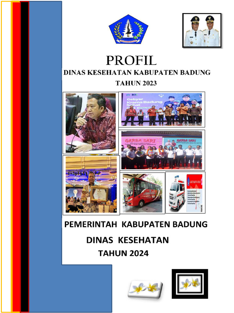 Dinas Kesehatan-Profil Dinas Kesehatan Kabupaten Badung Tahun 2023 | PDF