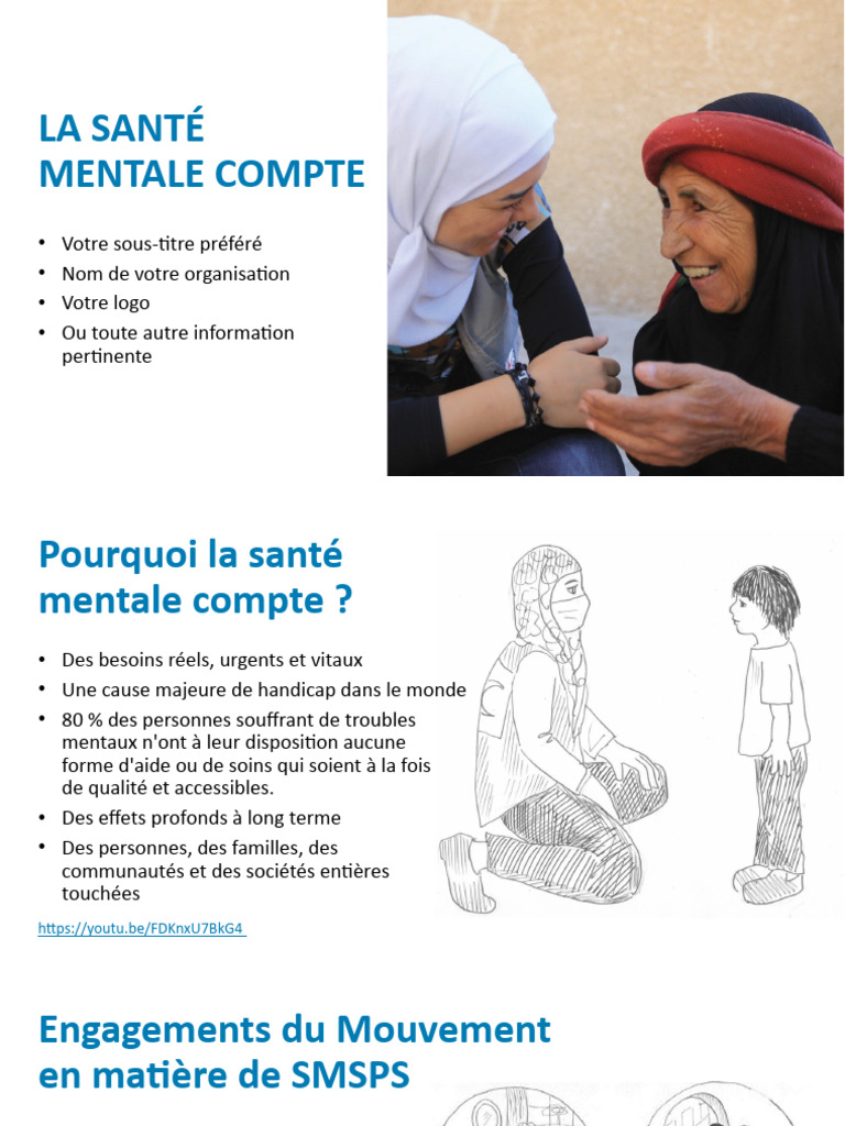 Mental-Health-Matters Presentation French | PDF | Santé mentale ...