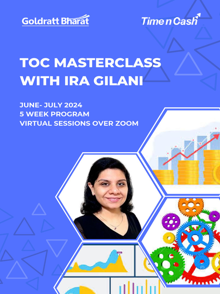 TOC MASTERCLASS June - July 2024 | PDF | Inventory | Business