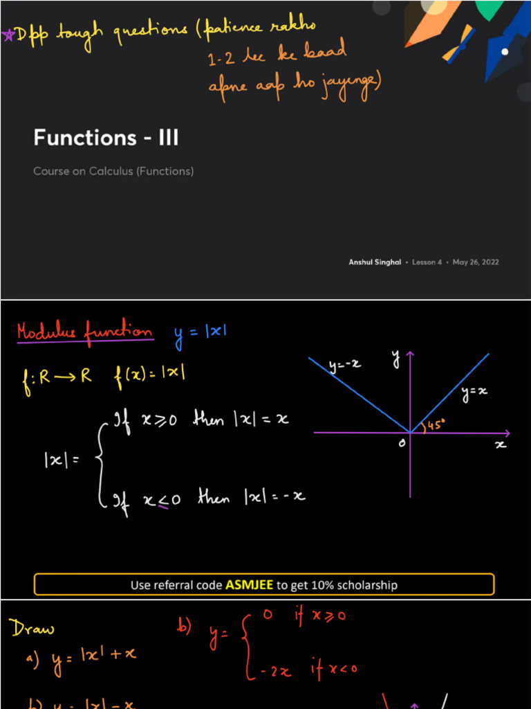 Functions III With Anno | PDF