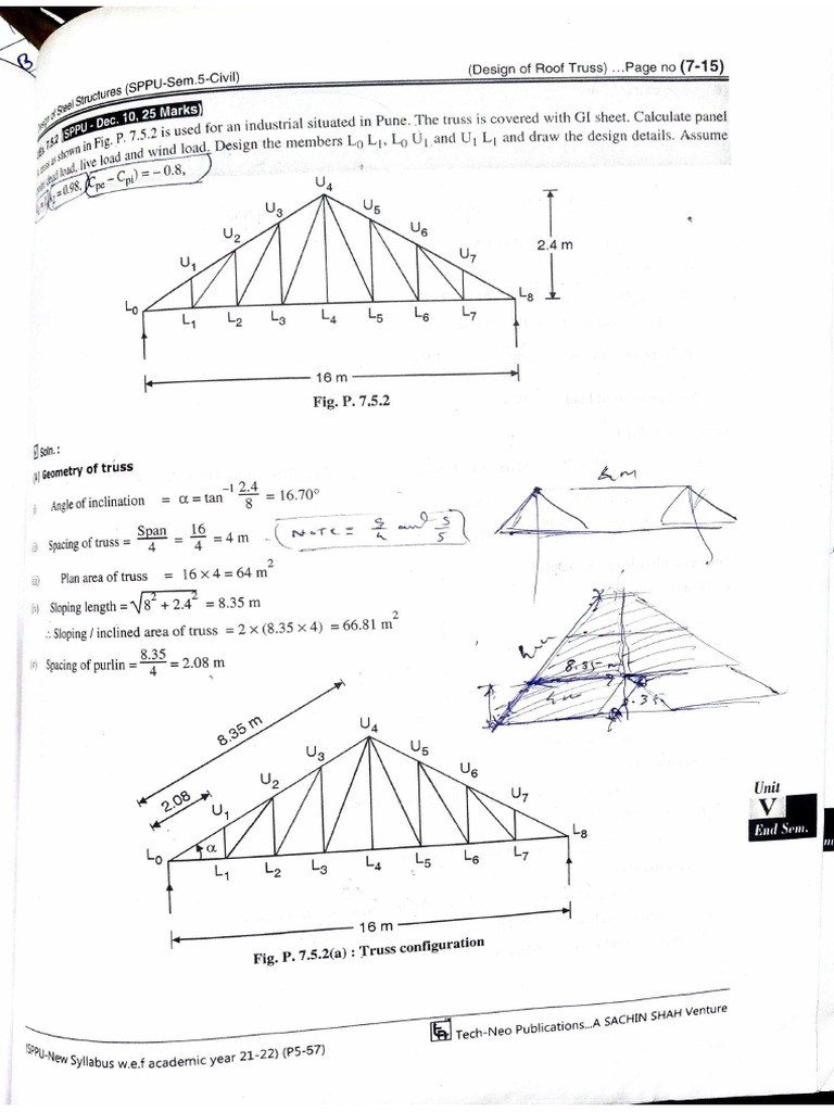 Design of Truss | PDF