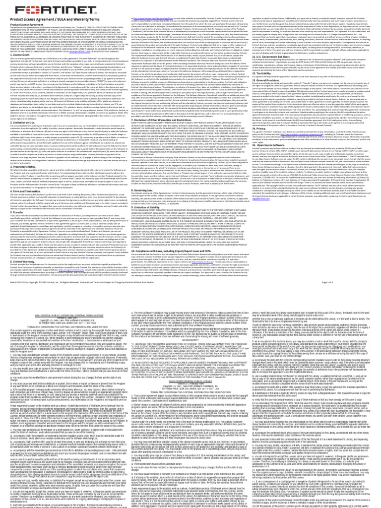 EULA | PDF | License | Source Code