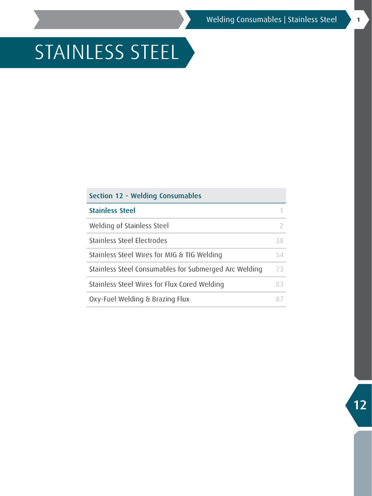 Section 12 - 5 Stainless Steel WEB - tcm387-508317 | PDF | Stainless ...