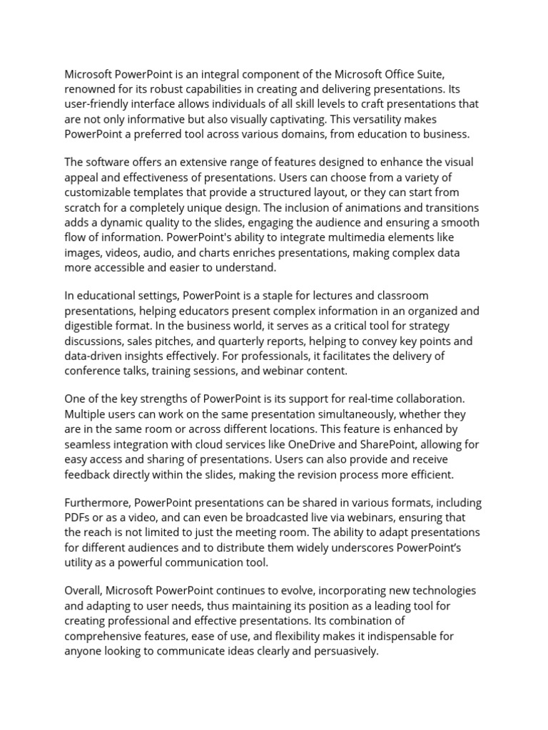 MS PPT5 | PDF | Microsoft Power Point | Web Conferencing