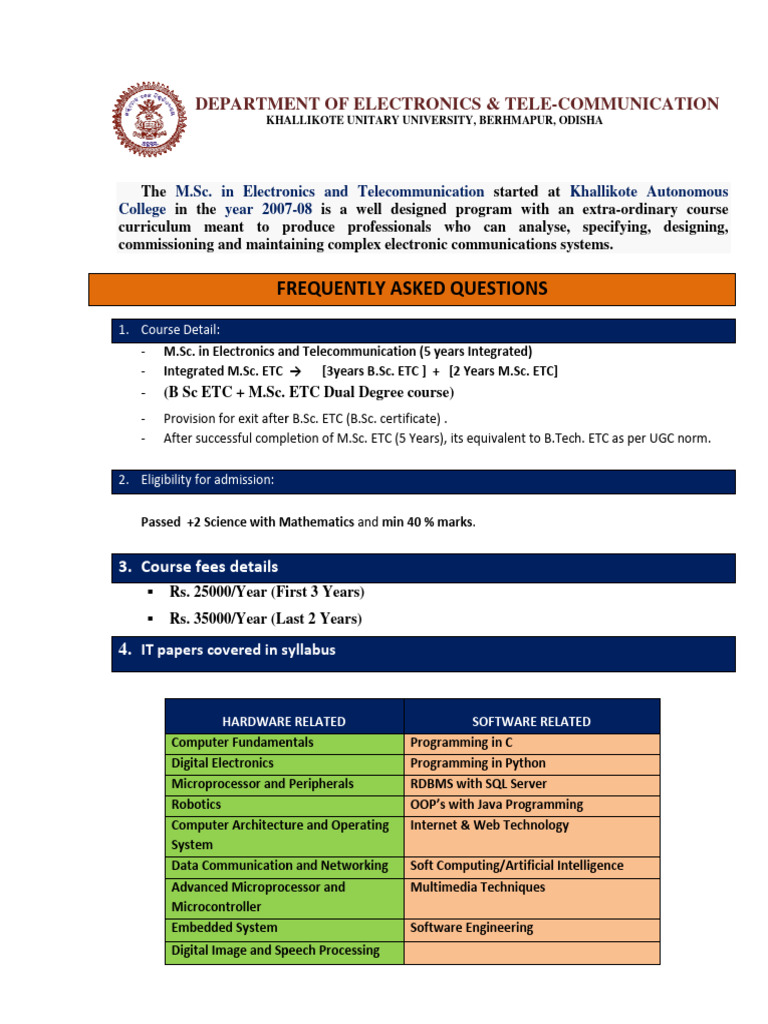 Brochure Final Short | PDF | Computing | Computer Engineering