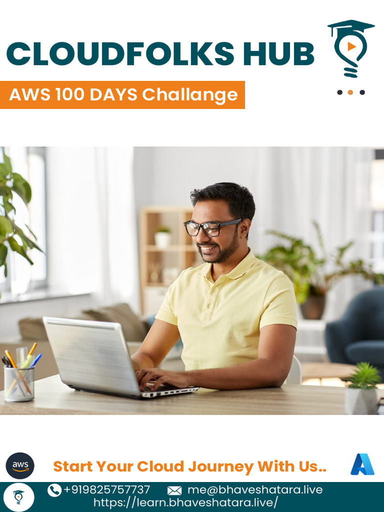 AWS 100 Days Challenge Course Content | PDF | Amazon Web Services ...