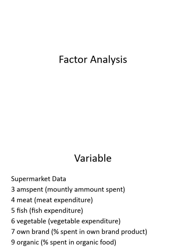 Tugas Analisis Data - Factor Analysis | PDF | Statistical Analysis | Teaching Mathematics