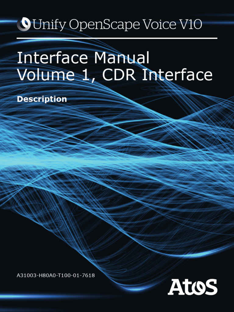 OpenScape Voice V10, CDR Interface Manual | PDF | File Transfer ...