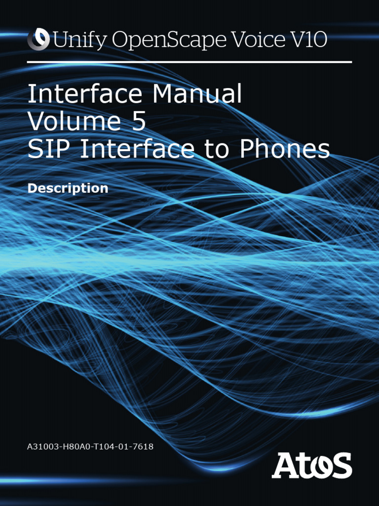 OpenScape Voice V10, SIP To Phones Interface Manual | PDF | Session Initiation Protocol | Trademark