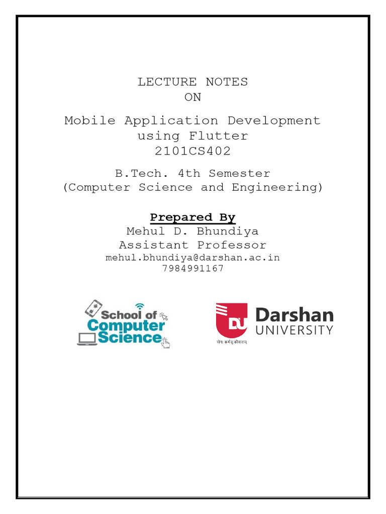E Note Flutter | PDF | Parameter (Computer Programming) | Class ... E Note Flutter | PDF | Parameter (Computer Programming) | Class ...