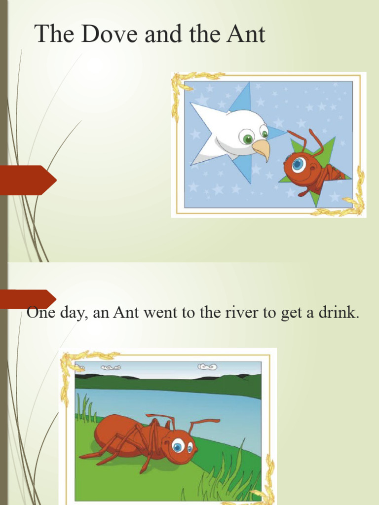 The Dove and The Ant | PDF | Poetry | General Fiction