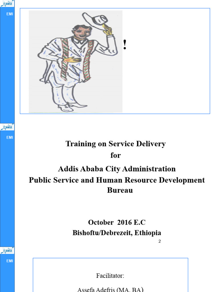 Service Delivery Training September 2016 E.C | PDF | Mindset | Attitude ...