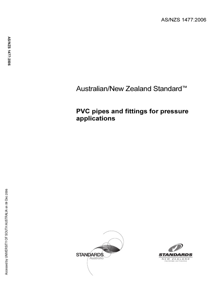 AS NZS 1477-2006 PVC_pipes_and_fittings_for_pressure_applications | PDF ...