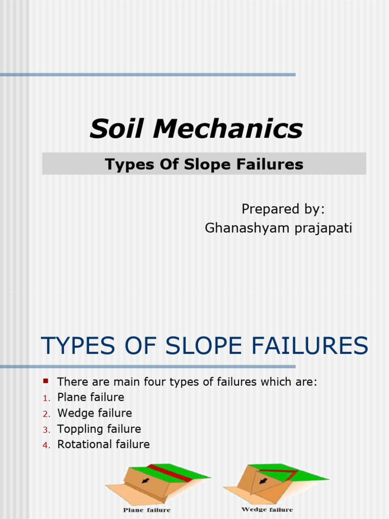 Typesofslopefailures 170208182728 | PDF | Landslide | Earth Sciences