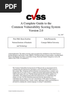 CVSS v4.0 Specification Overview | PDF | Computer Security | Security