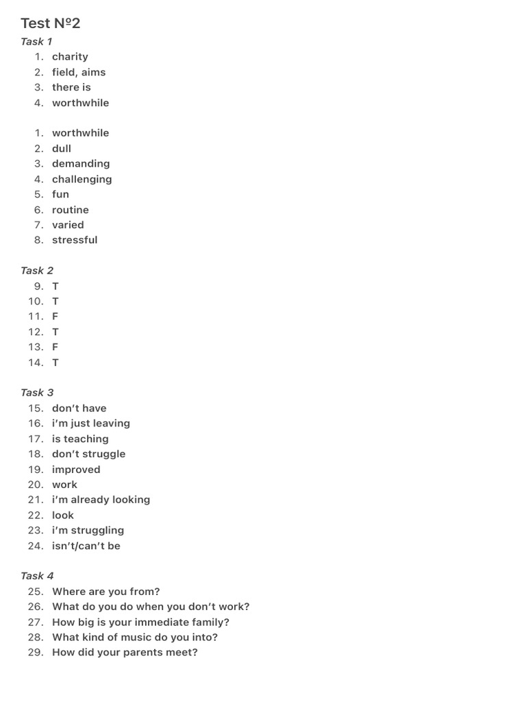 Test 2 | PDF | Self-Improvement