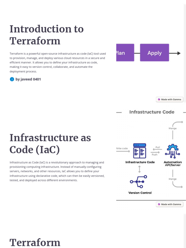 Terraform | PDF | Cloud Computing | Computing