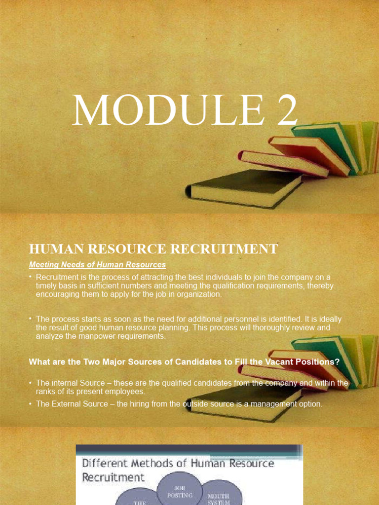 Module 2 | PDF | Recruitment | Employment
