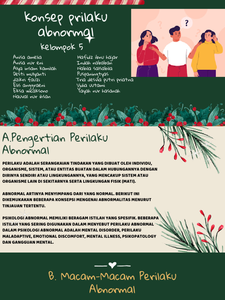 Memahami Perilaku Abnormal dan Psikologi | PDF | Pengembangan Diri ...