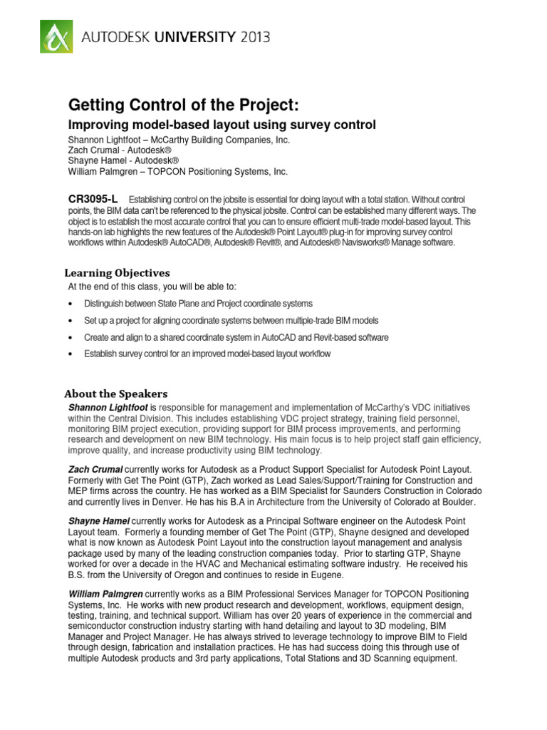 Handout 3095 CR3095-L Au 2013 Class Handout Master | PDF | Geographical ...