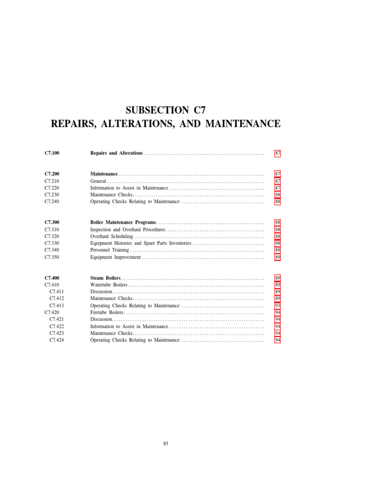 asme7 c7 | PDF | Leak | Boiler