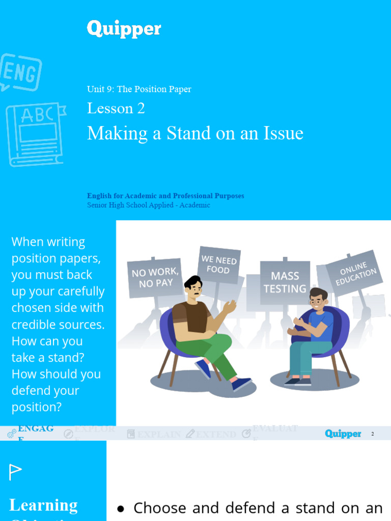 EAP 11_12_UNIT 9_LESSON 2_Making a Stand on an Issue | PDF | Libraries ... EAP 11_12_UNIT 9_LESSON 2_Making a Stand on an Issue | PDF | Libraries ...