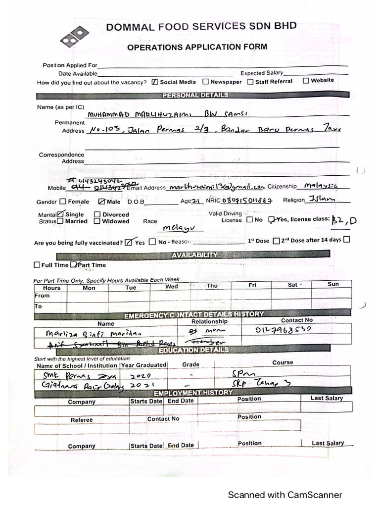 Epp Marlihuzaimi 2 | PDF