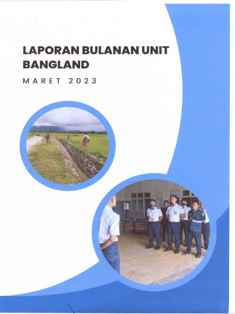 Laporan Bulanan Bangland Maret | PDF