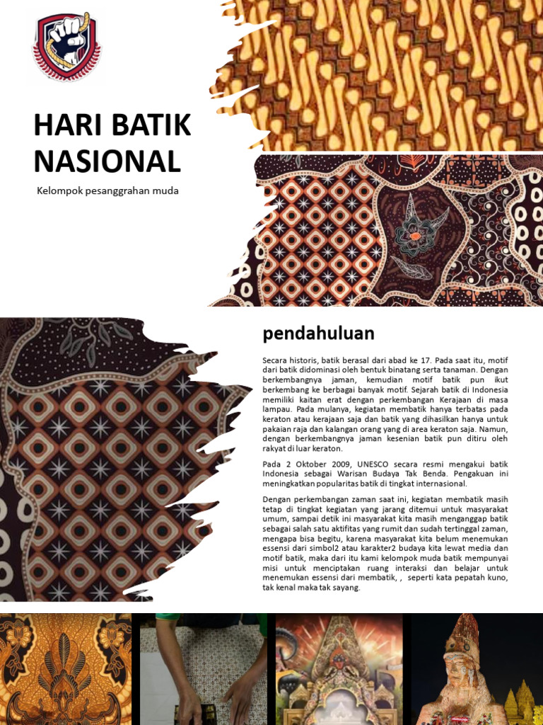 Hari Batik Proposal | PDF