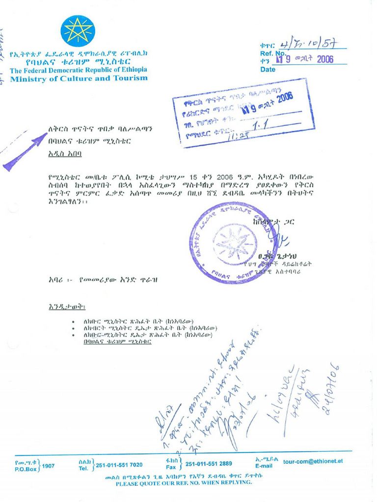 CH Research Permit Directive | PDF