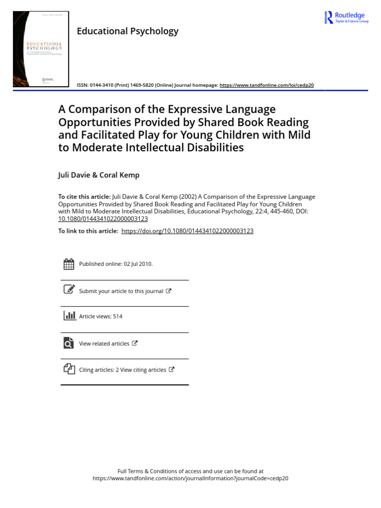 A Comparison of The Expressive Language Opportunities Provided by ...