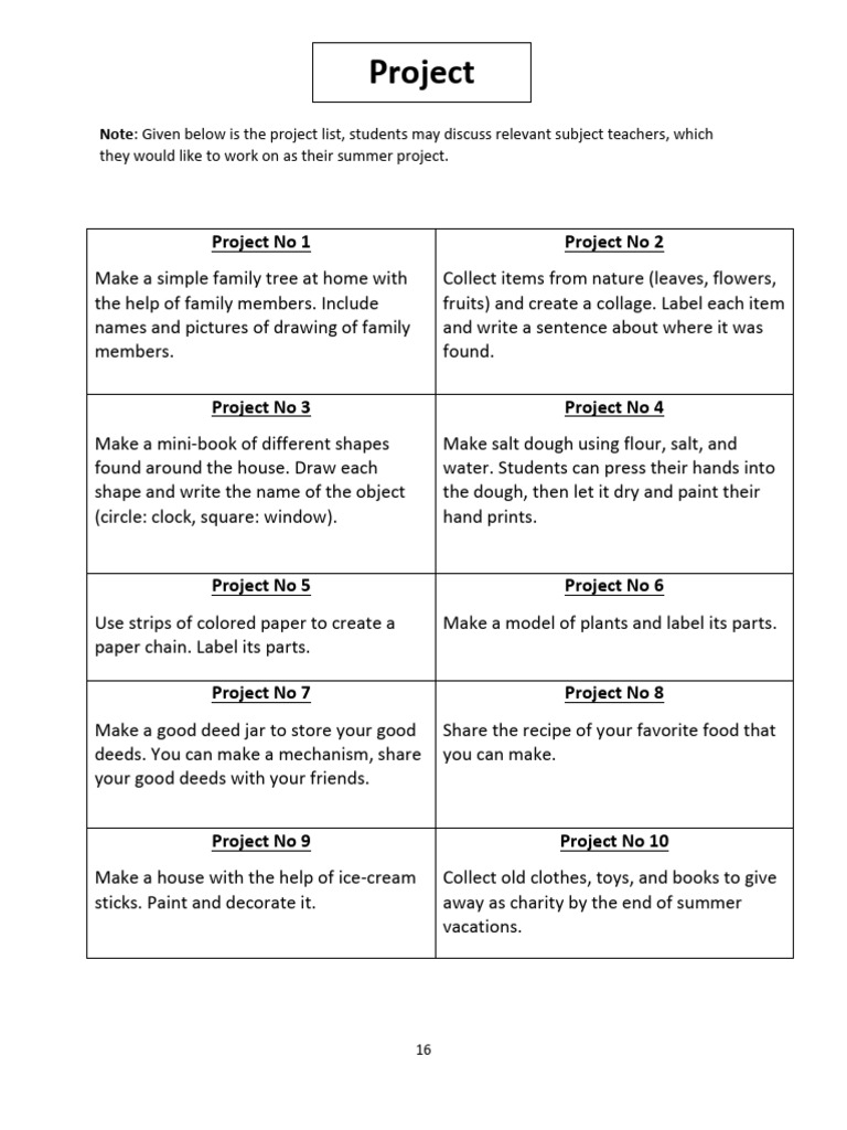 Project: Project No 1 Project No 2 | PDF