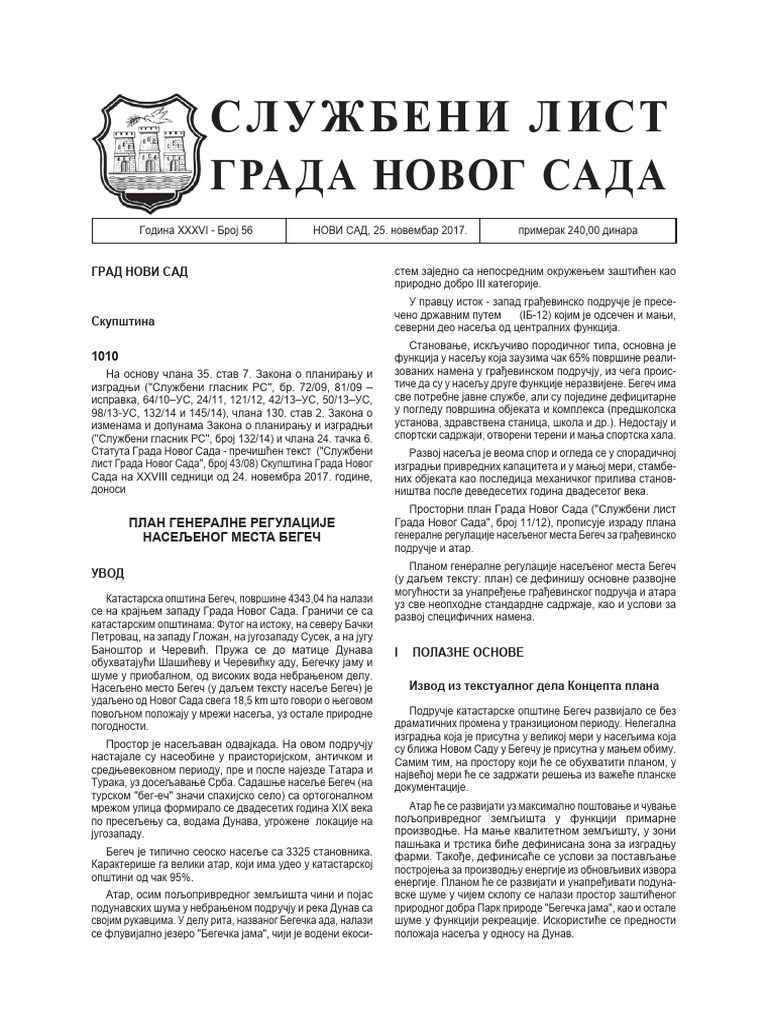 SL 56 2017 - Begec | PDF