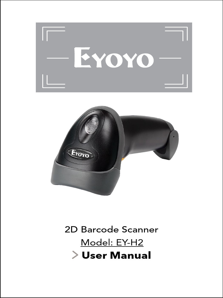 Eyoyo Ey-H2 | PDF | Barcode | Image Scanner
