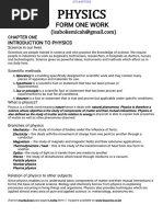 s1 Chemistry End of Term 1 Exams | PDF | Physical Chemistry | Materials