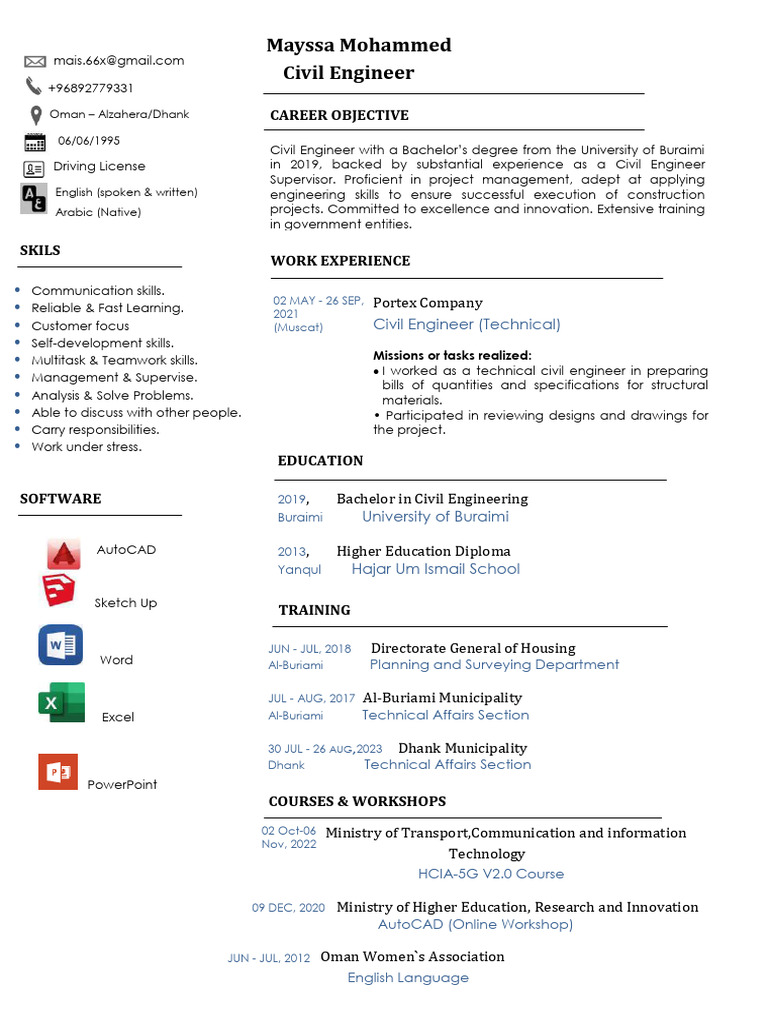 Resume | Download Free PDF | Engineer | Civil Engineering