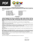 Barangay Ordinance Template | PDF