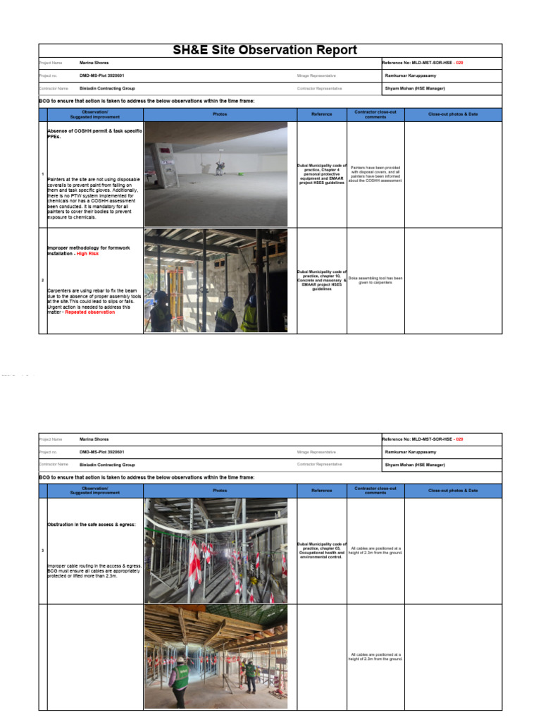 MLD - Mst-Sor-Hse-029 | PDF | Occupational Safety And Health | Safety