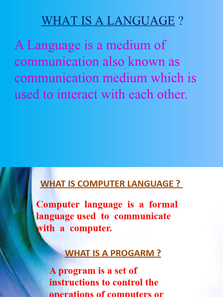 Computer Lang | PDF | Assembly Language | Programming Language