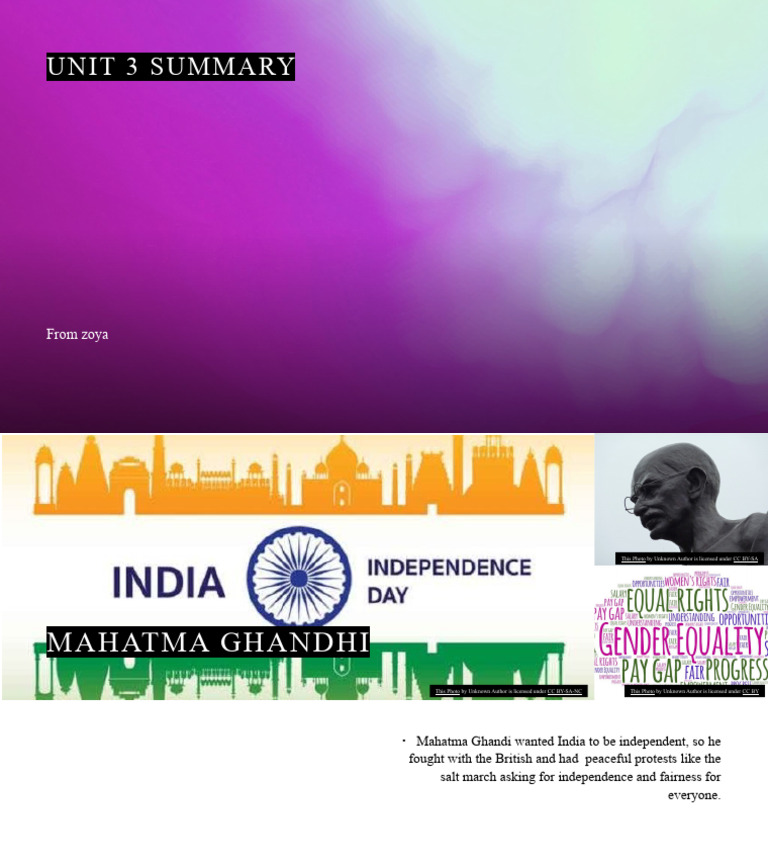Gandhi's Peaceful Independence Efforts | PDF
