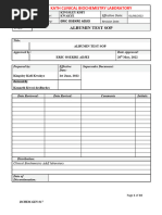 SOP for ABO and Rh Blood Typing Slide Method | PDF | Blood Type | Body ...