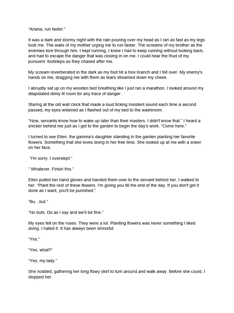 Trial Chapters 1-3 | PDF