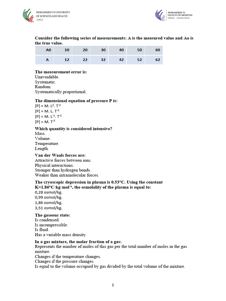 Revision English 2024 | PDF | Gases | Force